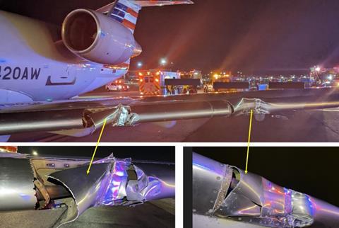 Tug driver failed to see CRJ200 before Chicago taxiway collision ...