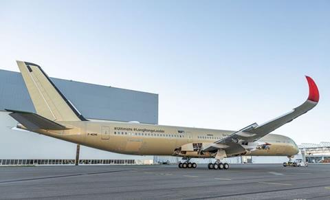 Airbus nears completion of first Qantas A350-1000 for long-range ...