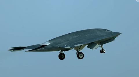 China PLAAF releases GJ-11 Sharp Sword UCAV flight footage with J-20 fighter formation | Flight ...