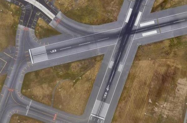 Uncleared Learjet departed in front of E190 flaring on intersecting ...