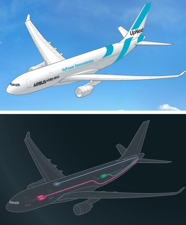 Modified A330 to explore hydrogen fuel-cells’ potential as APU ...