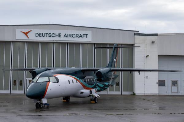 Germany's Deutsche Aircraft shows off initial prototype D328eco ...