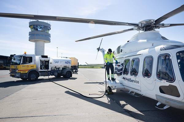 HeliService to operate windfarm-support flights with 40% SAF blend ...