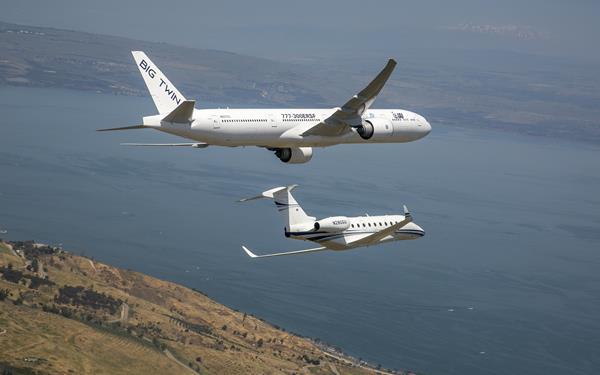 First 777-300ER for freighter conversion joins Israeli commemorative ...