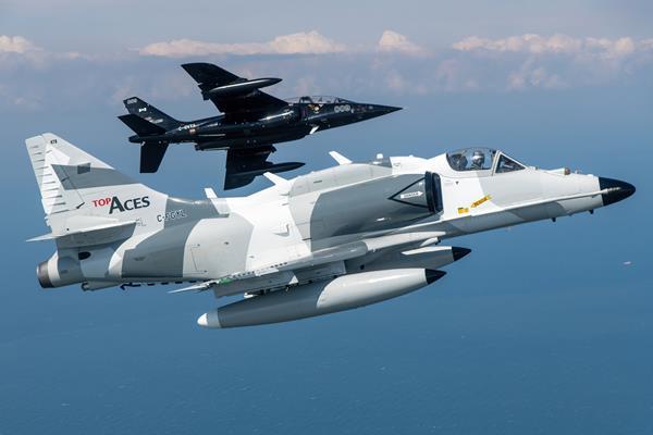 AEC Skyline-Top Aces team lands Dutch adversary training service deal ...