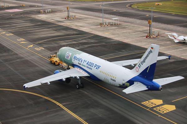 First A320P2F completes maiden test flight from Singapore | News ...