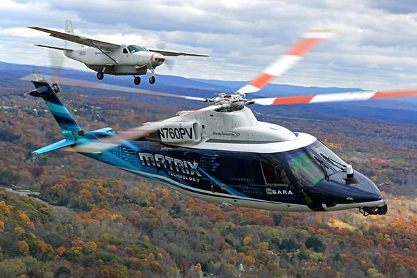 Sikorsky’s Matrix autonomous flight system flying on ‘large cargo ...
