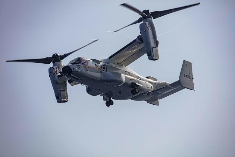 Pentagon orders fleetwide inspection of Osprey proprotor gearboxes ...