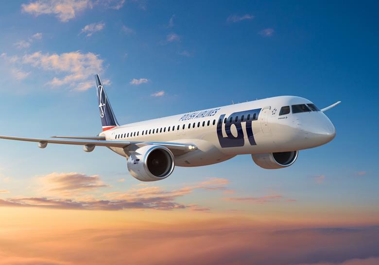 Poland's LOT taking three new Embraer jets this summer: chief | Flight ...
