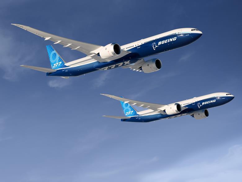 Boeing stretches 777-8 passenger jet to match freighter’s fuselage ...
