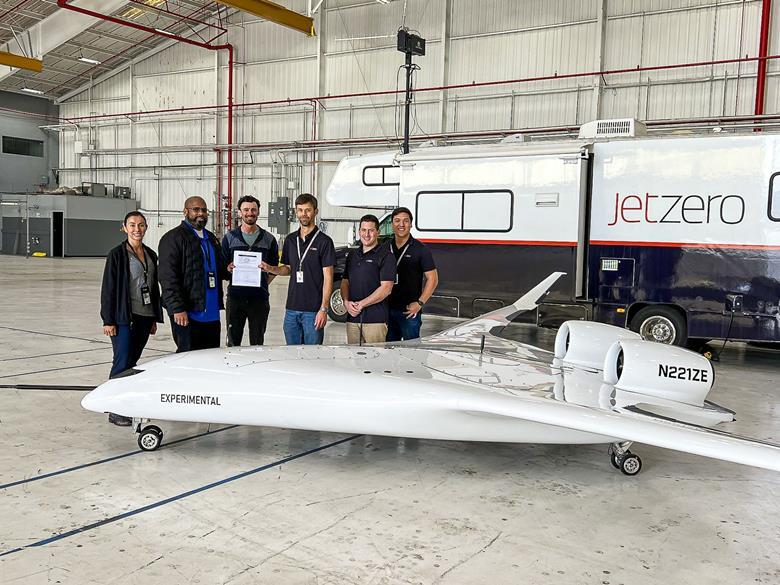 JetZero poised to flight-test blended wing-body ‘Pathfinder ...