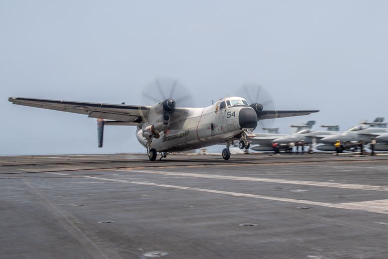 How last C-2 Greyhound squadron stepped up to support US Navy aircraft ...