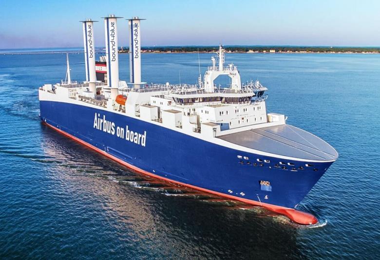 Airbus to test rigid 'suction sails' on aircraft section transport ...