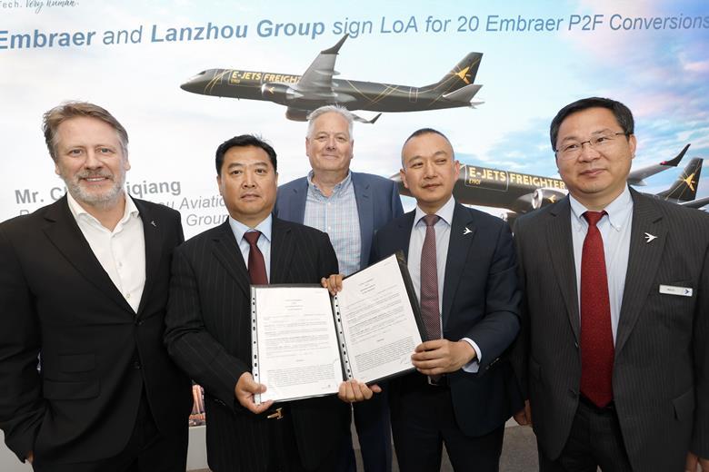 Embraer eyes freighter conversion line in China as it reveals E-Jet P2F deal | News | Flight Global