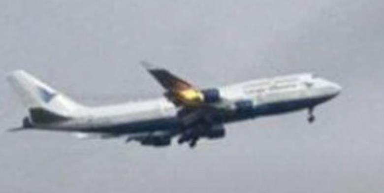 Garuda 747-400 suffers engine failure during take-off | News | Flight ...