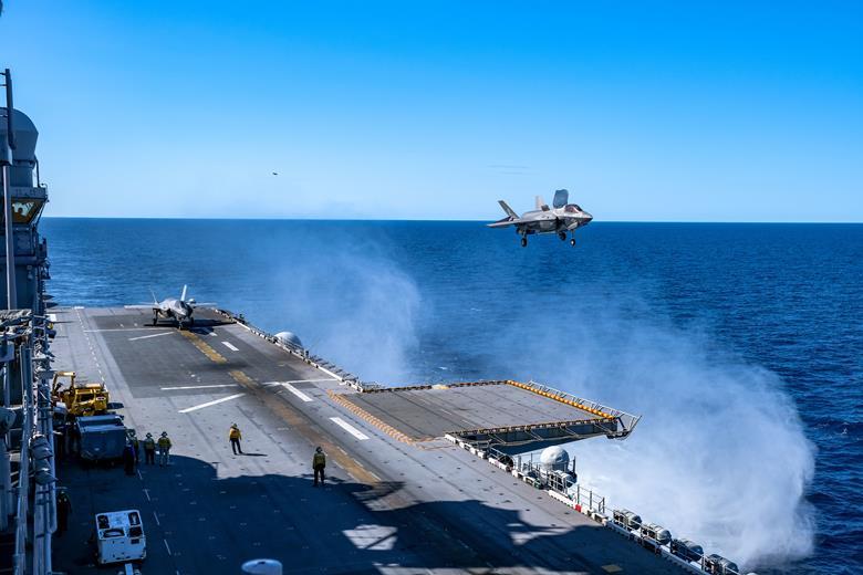 US Navy, Marines complete first test of ‘lightning carrier’ concept ...