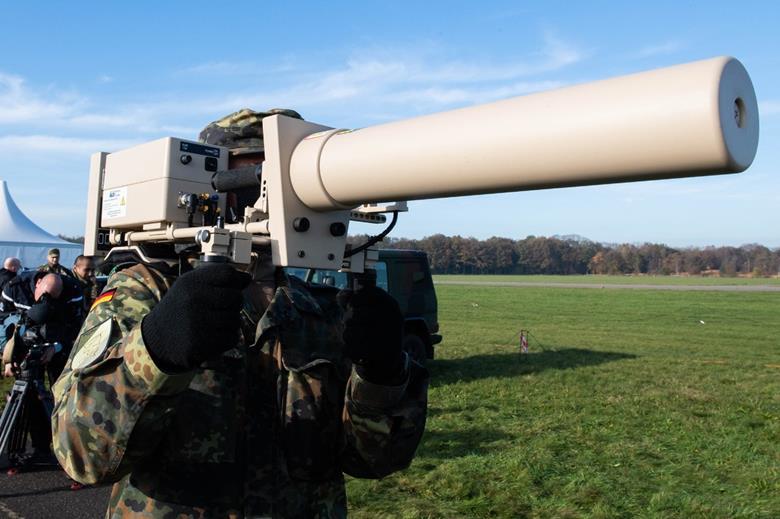 NATO exercise practices coordinating defences against small drones ...