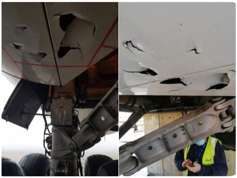 SIA Cargo 747-400F suffers puncture damage near undercarriage | News ...