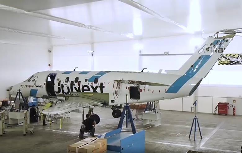 Airbus UpNext Citation testbed prepared for wing swap at Cazaux ...