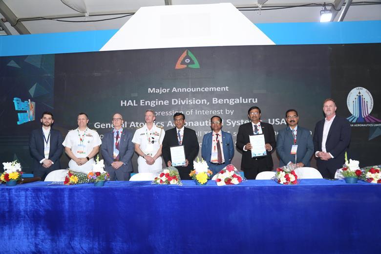 HAL secures GA-ASI, helicopter deals at Aero India show | News | Flight ...