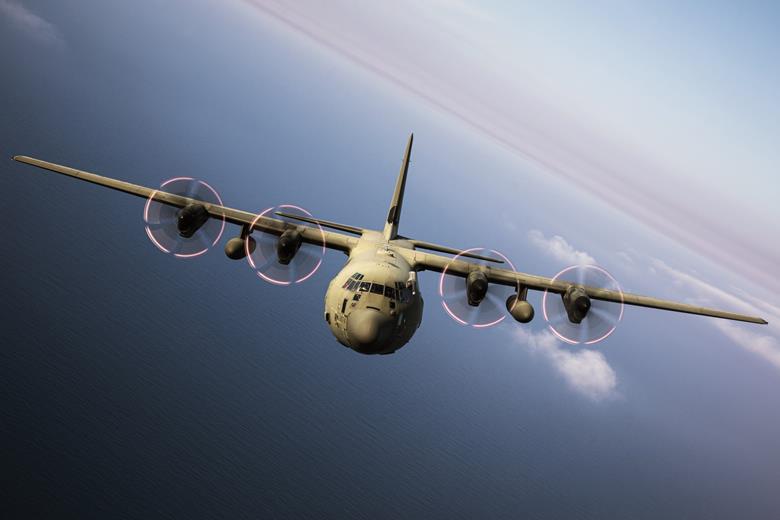Marshall Aerospace trials C-130J with modular Osprey radar fit | News | Flight Global