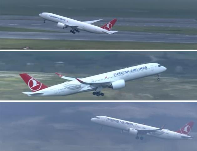 Three Turkish flights inaugurate triple-independent runway operations ...