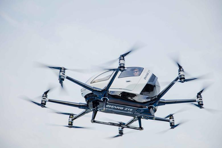 EHang completes testing for EH216 passenger eVTOL | News | Flight Global