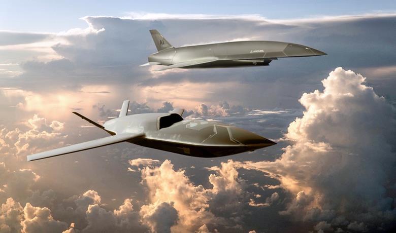 USAF designates first uncrewed fighter prototypes YFQ-42A and YFQ-44A ...