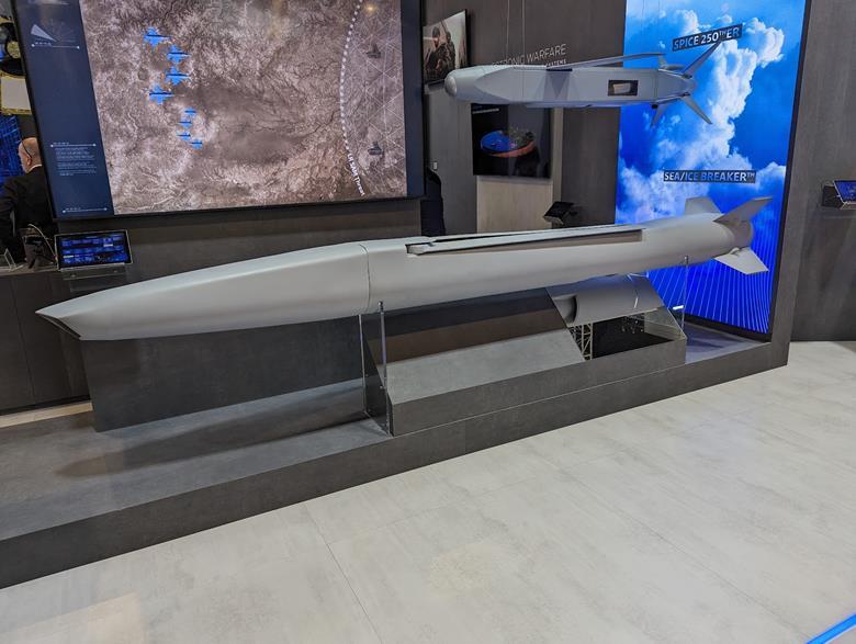 Rafael shows off new long-range strike missile | News | Flight Global