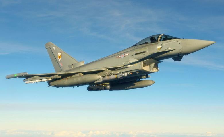 Raytheon UK tests Eurofighter Typhoon with Paveway IV precision-guided ...