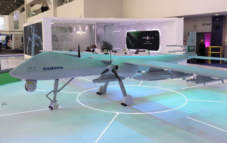 Saudi firm Intra unveils medium-altitude Samoom UAV | News | Flight Global