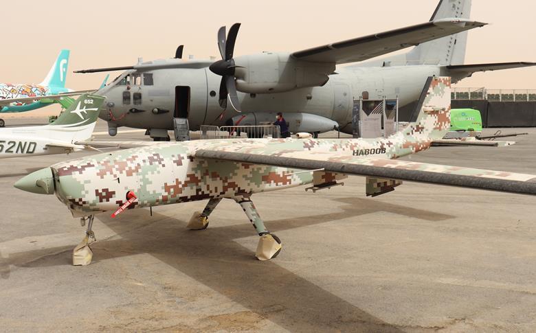 Saudi firm Intra unveils medium-altitude Samoom UAV | News | Flight Global