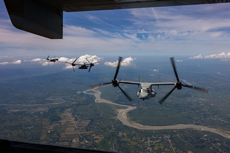 USMC to store MV-22 Osprey tiltrotors in Australia between annual ...