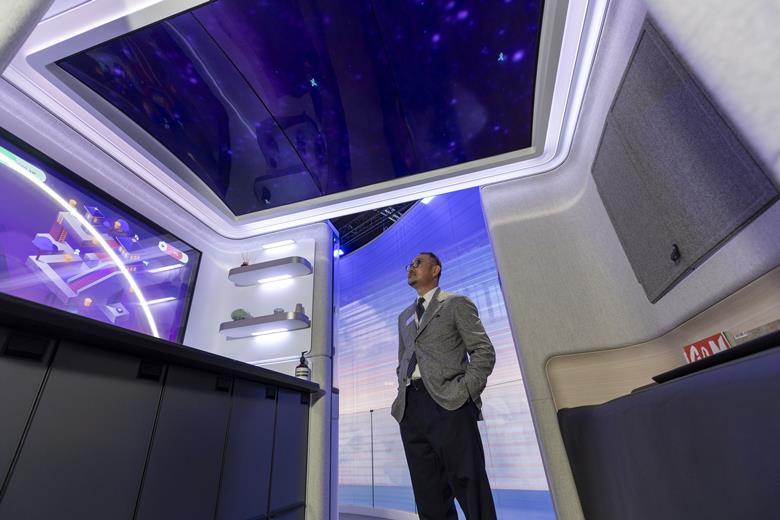 Boeing showcases cabin role for OLED technology panels | News | Flight ...