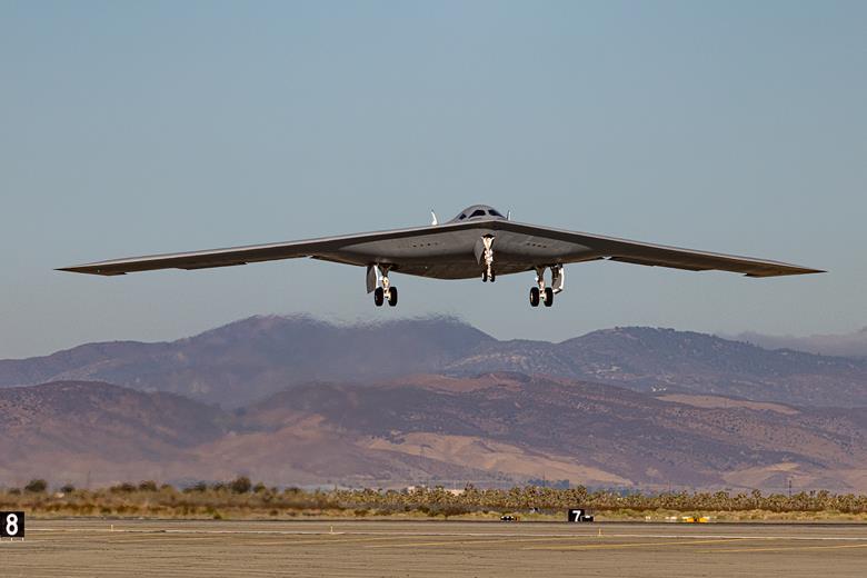 US Air Force receives second B-21 Raider stealth bomber as testing ...