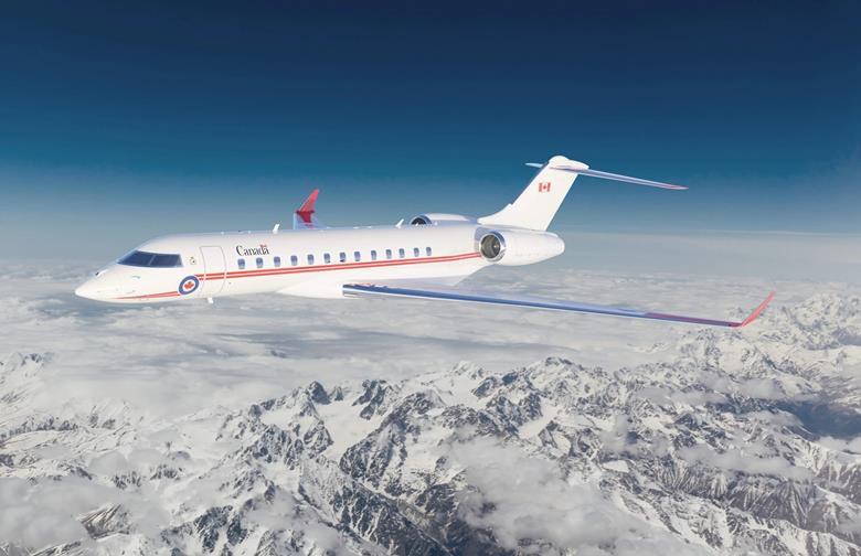 Canada orders Bombardier Global 6500 jets C$753m RCAF Challenger ...