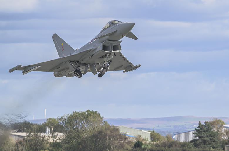 UK industry looks to accelerate Eurofighter Typhoon capability boost via ECRS Mk2 radar | Flight ...
