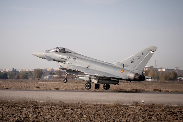 Spanish Eurofighter makes first flight with AESA radar installed | News ...