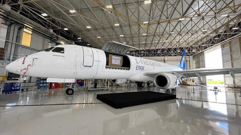 Embraer reveals first E190F as P2F conversion programme keeps pace | News | Flight Global