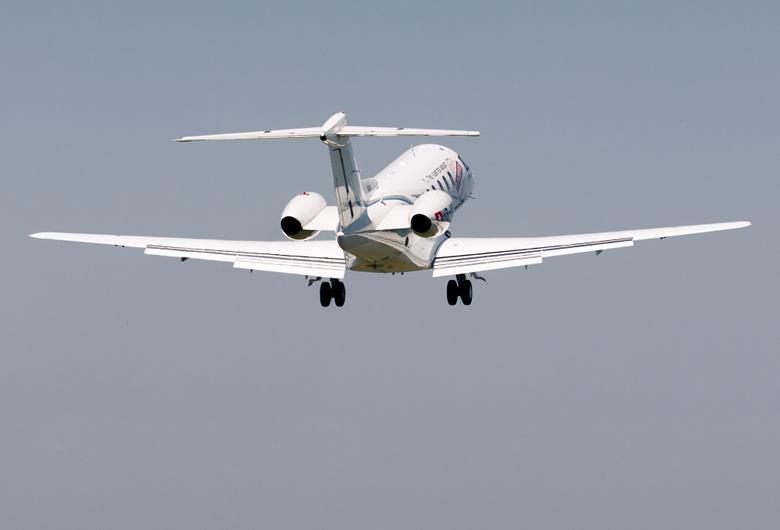 Broken balance weight arm jammed Canadian PC-24 rudder during climb ...