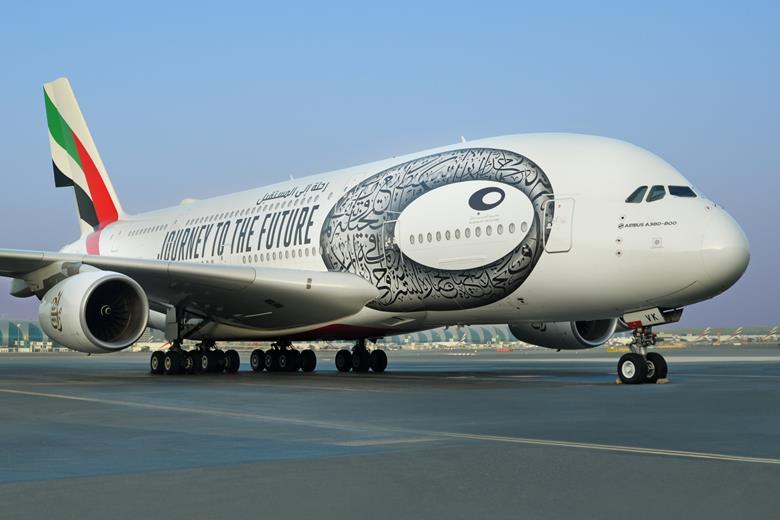 Emirates A380 tyre rupture damages left wing fairing | News | Flight Global