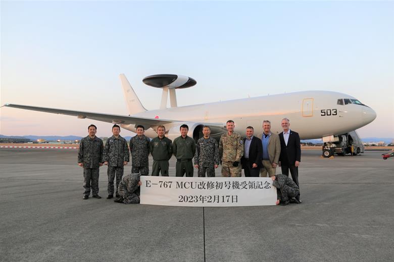 Tokyo receives first upgraded E-767 AWACS | News | Flight Global