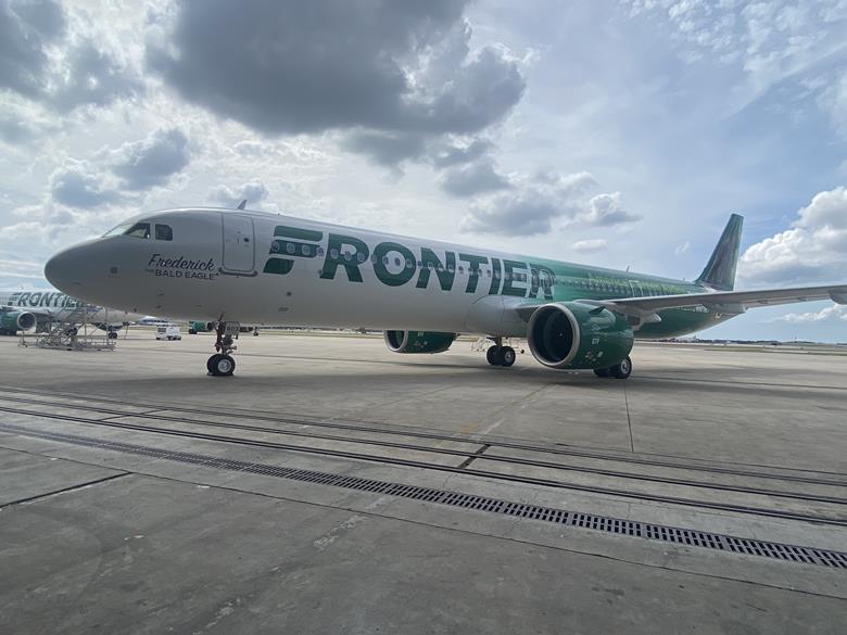 Frontier unveils first A321neo and tweaked paint scheme, plans ...