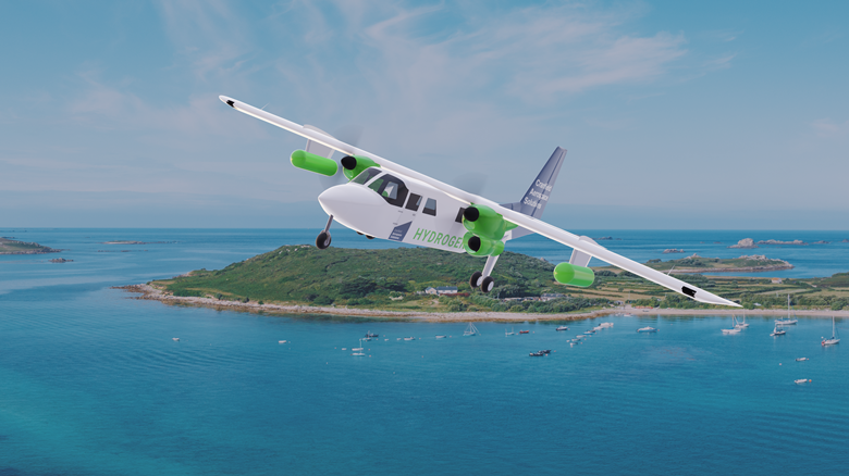 Fuel cell-powered Islander now set for first flight in 2025 | News ...