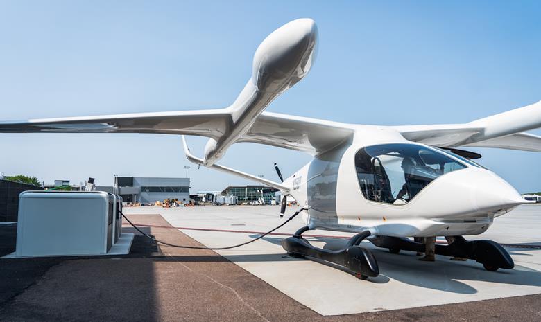Beta installs first USAF electric aircraft charging station | News ...