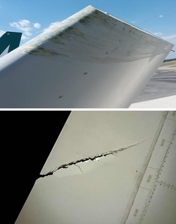 ITA A330 departed JFK after crew did not notice taxi collision with 777 ...