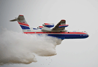 PICTURE: PARIS - Beriev Be-200 firefighter flies | News | Flight Global